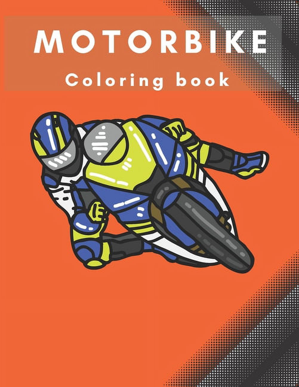 Motorbike coloring book : Motorcycles coloring pages for kids, perfect ...
