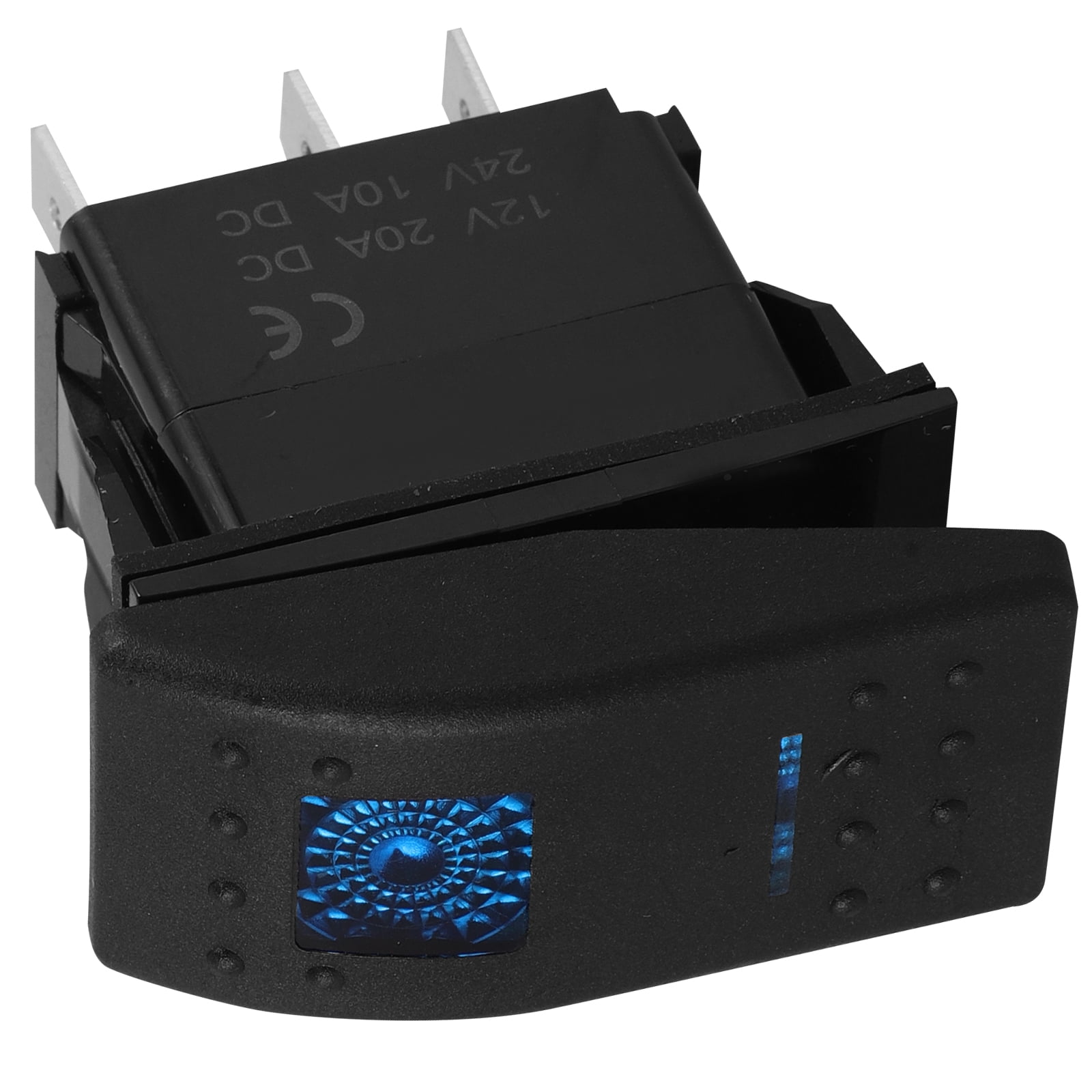 Rocker Switch Replacement LED Light Off 2pcs LED Rocker Control ...