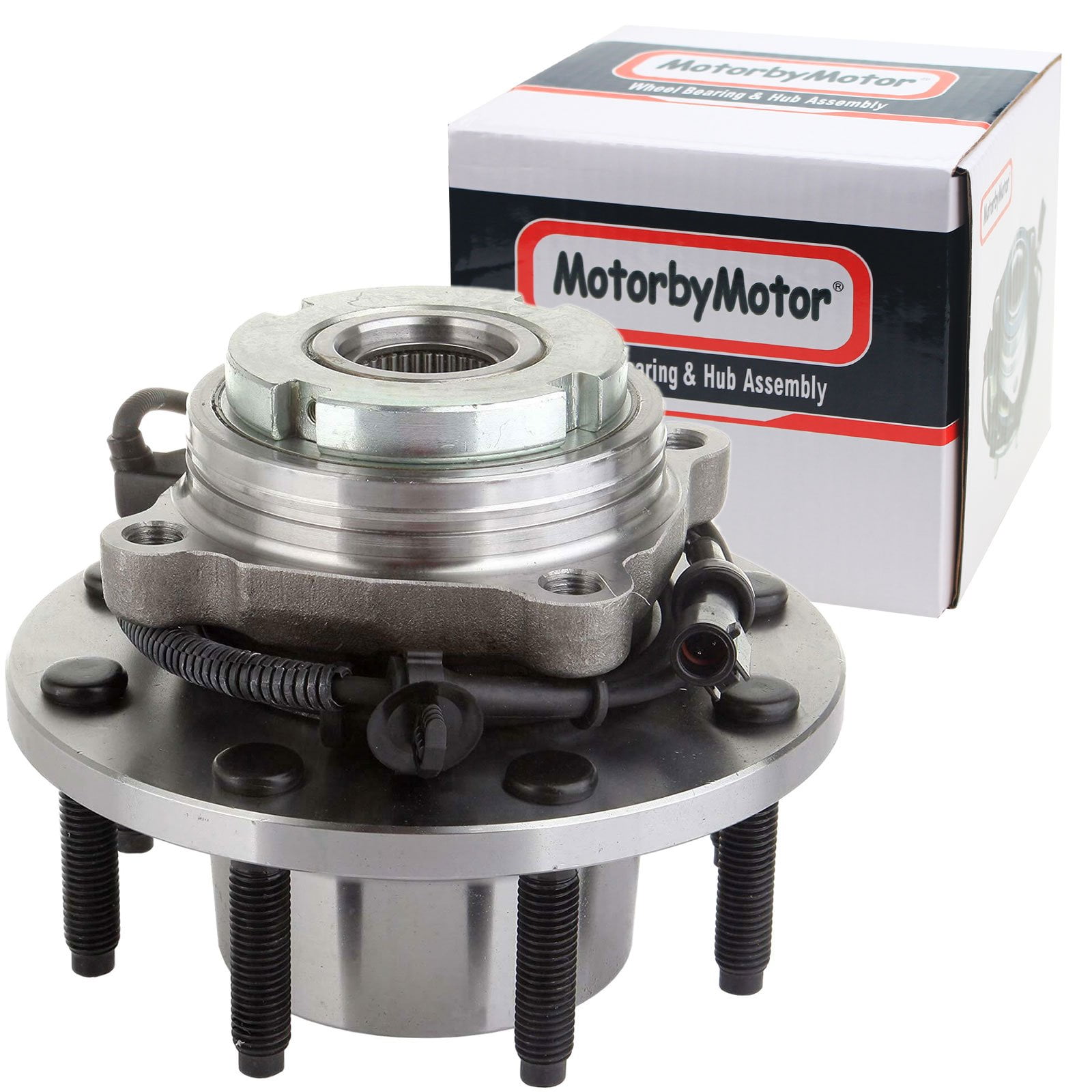 MotorbyMotor (4WD Only) Front Wheel Bearing Hub Assembly Replacement ...