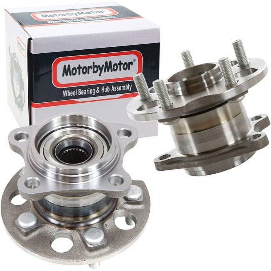 MotorbyMotor 512284 Rear Wheel Bearing and Hub Assembly with 5 Lugs ...
