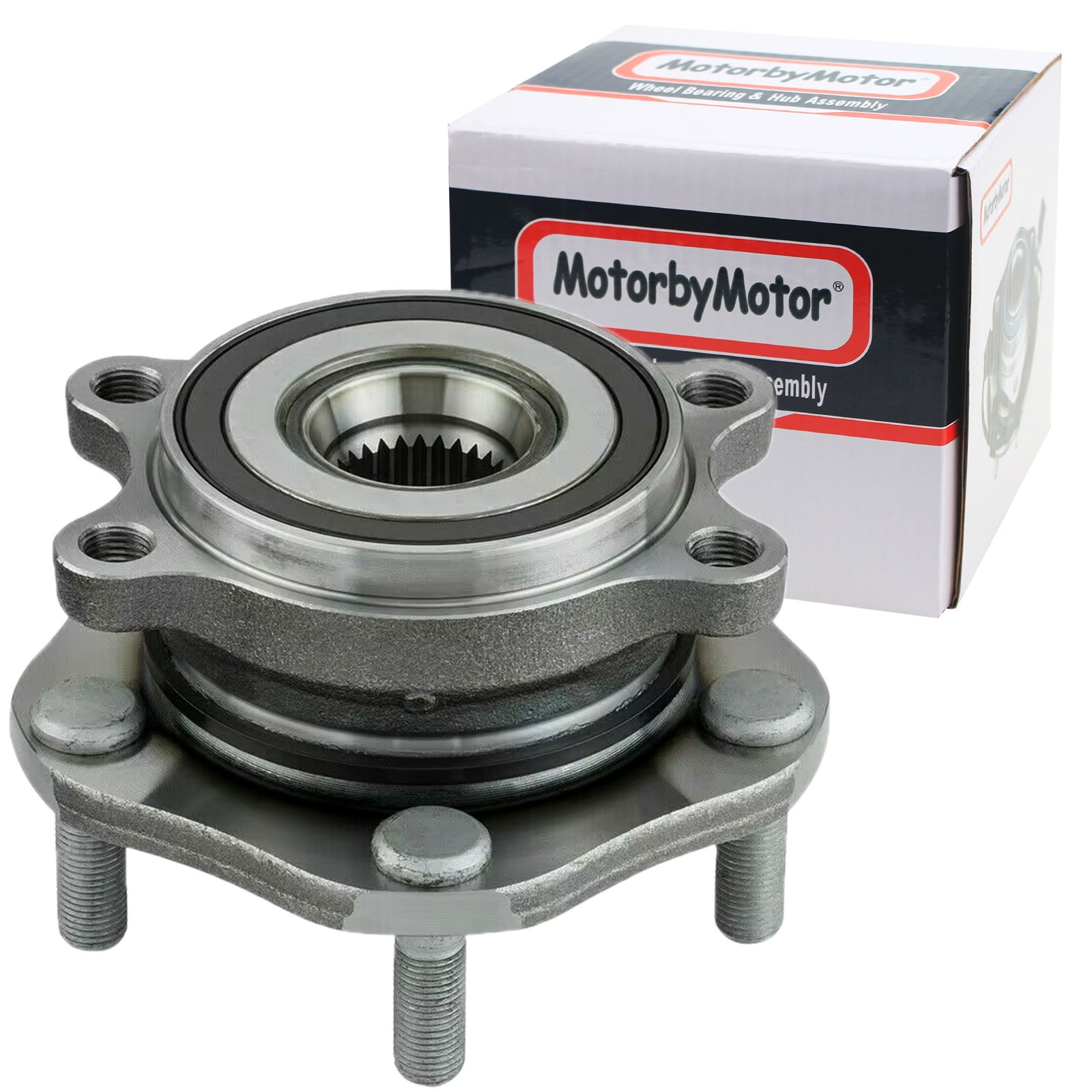 MotorbyMotor 513357 Front Wheel Bearing Hub Assembly Replacement for ...