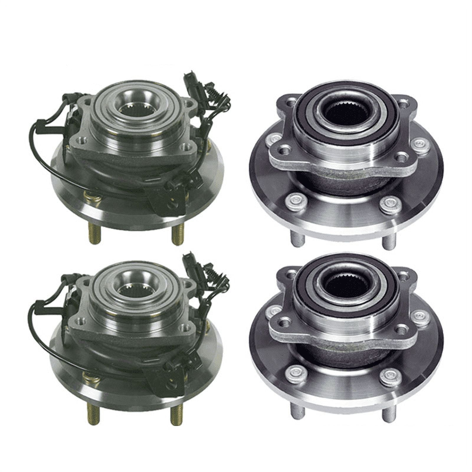 MotorbyMotor - Front Rear Wheel Hub Bearing Assembly with 5 Lugs ...