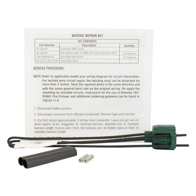 Motorcraft A/C Clutch Cycle Switch Connector WPT-1505 Fits select: 2011 ...