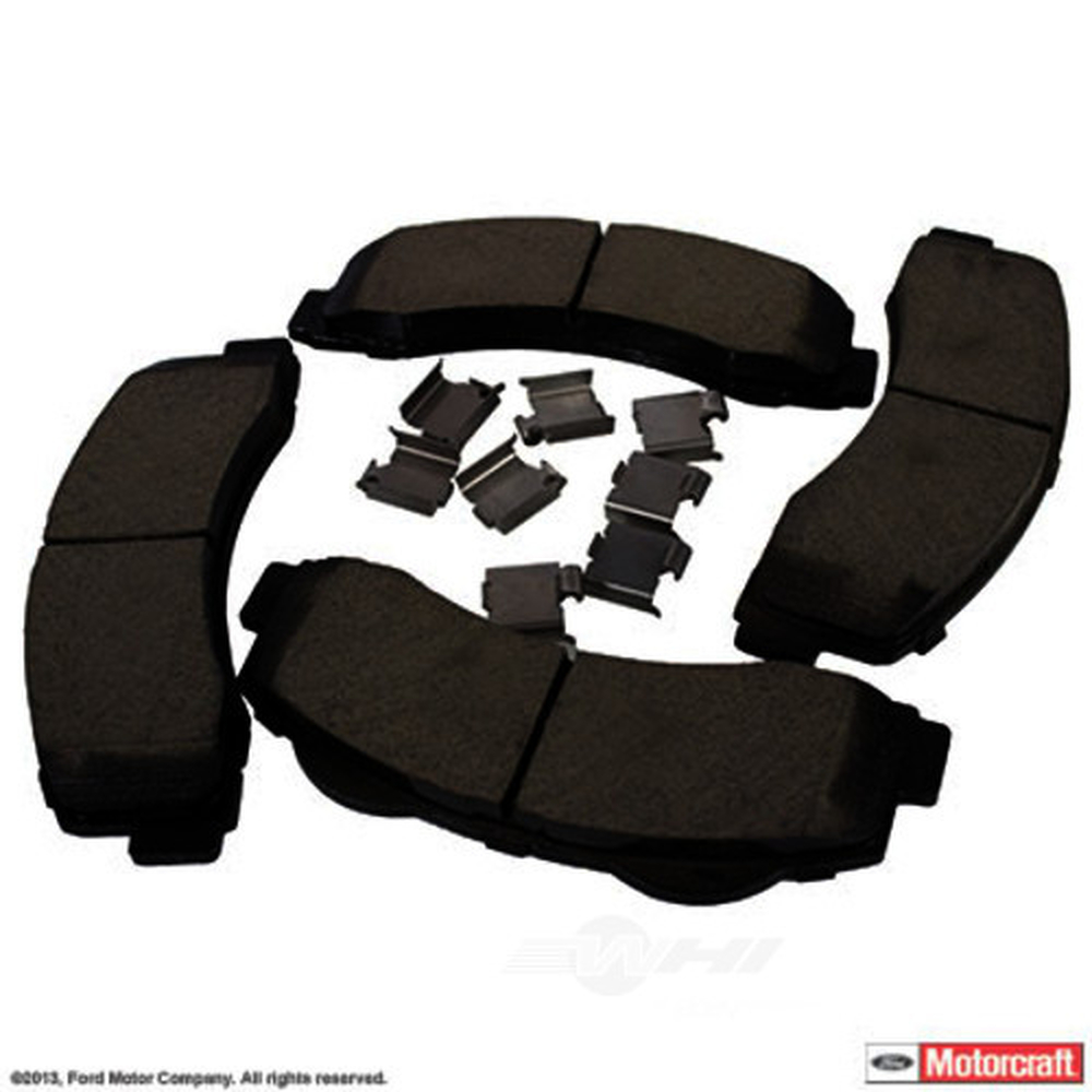 Motorcraft BR-1414 Pads - Standard Premium - Integrally Molded Organic ...