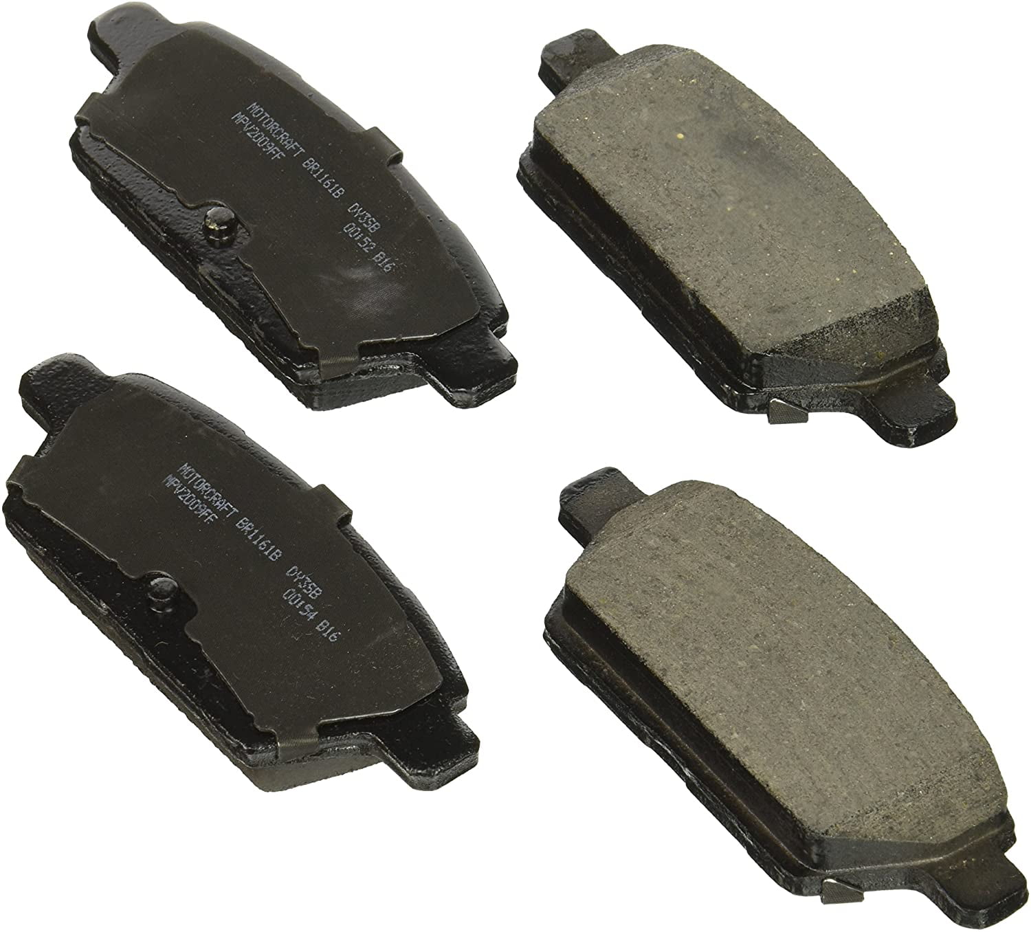 Motorcraft Disc Brake Pad Set BR-1161-B - Walmart.com
