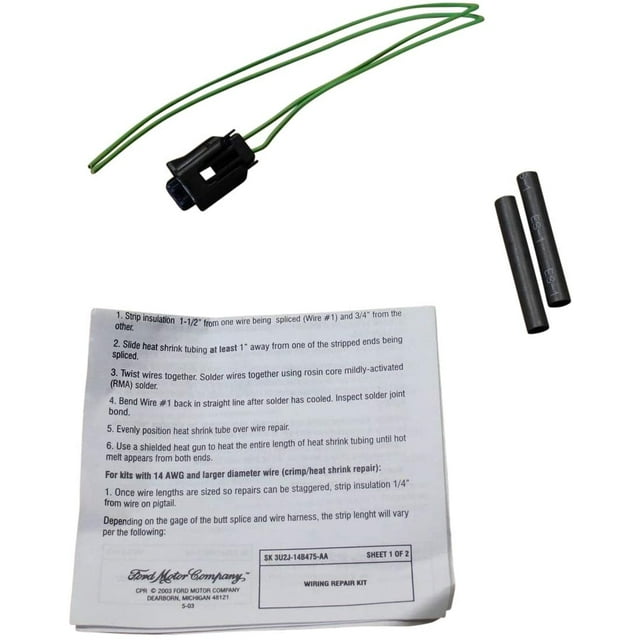 Motorcraft Engine Variable Valve Timing (VVT) Solenoid Connector WPT ...