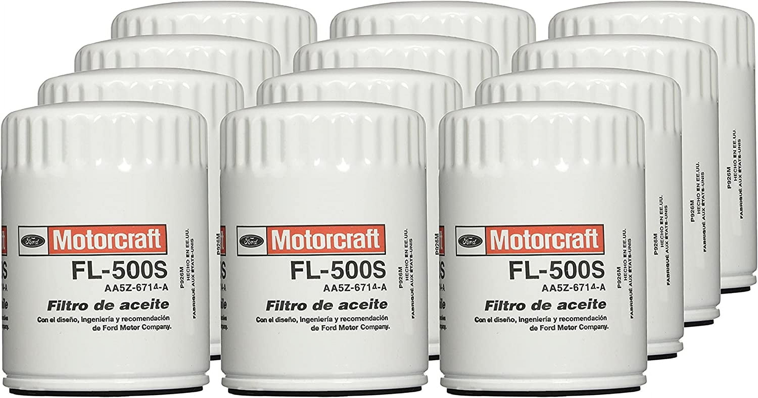 Motorcraft FL500SB12-12PK Oil Filter Fleet (Pk Aa5Z6714B) - Walmart.com