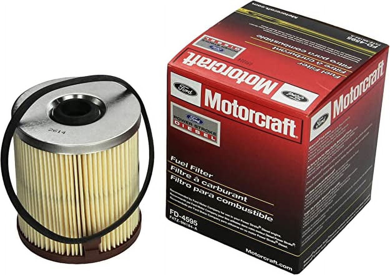 Motorcraft Diesel Gas Fuel Filter FD-4595 For 1995-1997 Ford F250, F350 ...