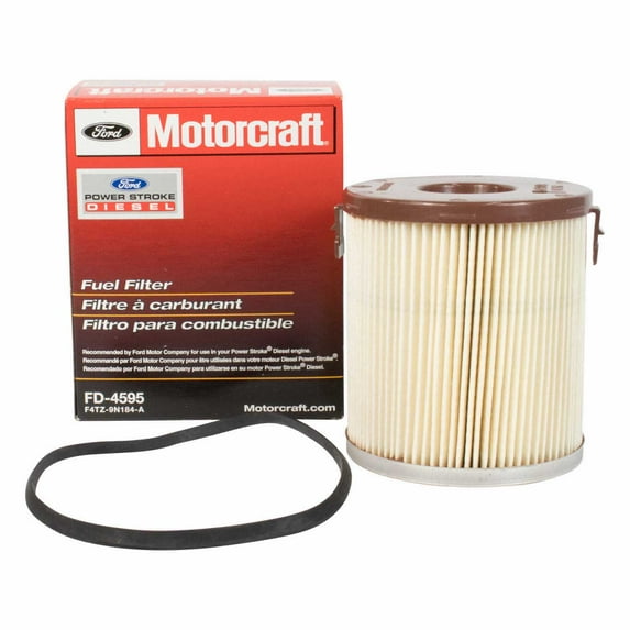Motorcraft Diesel Gas Fuel Filter FD-4595 For 1995-1997 Ford F250, F350 ...