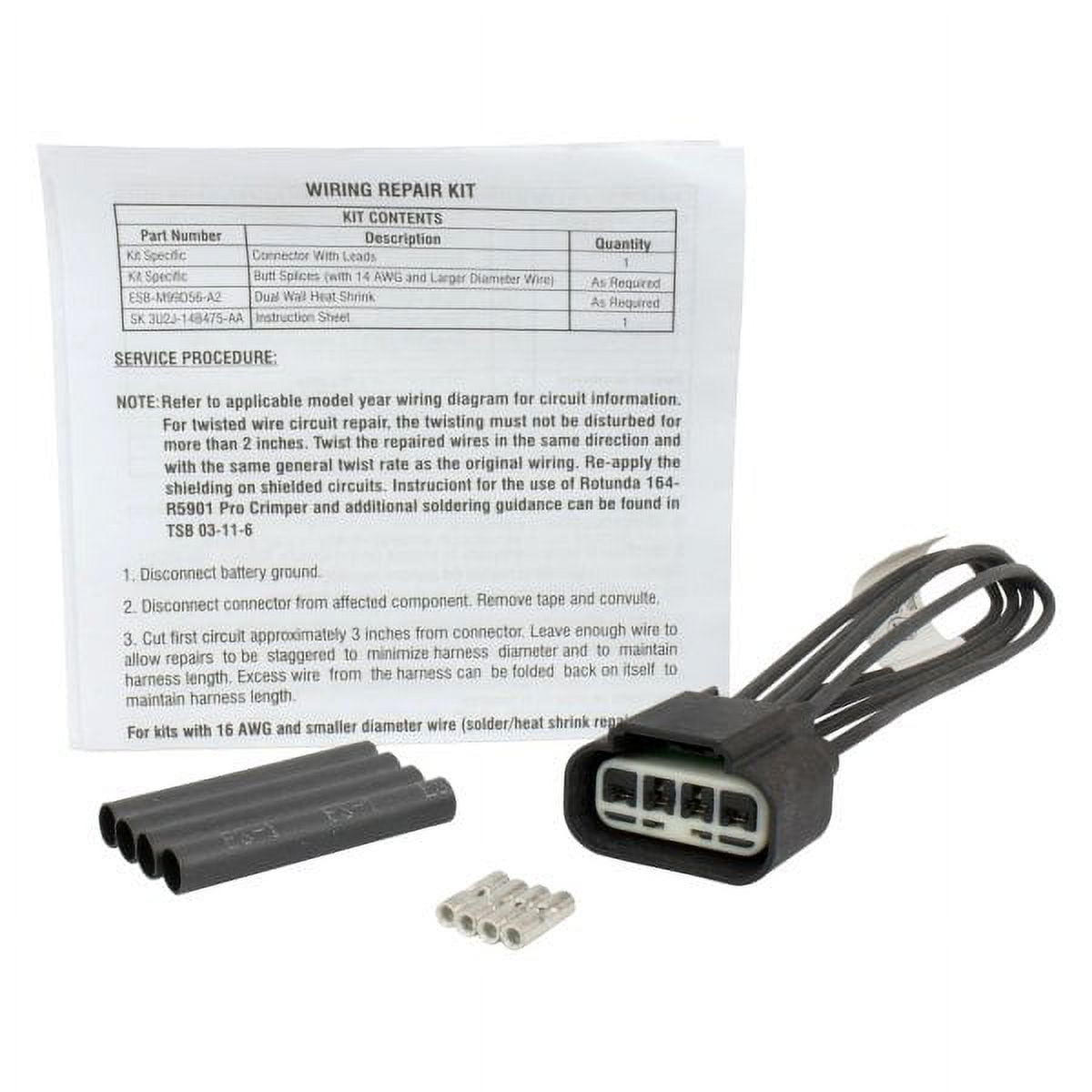 Motorcraft HVAC Blower Motor Resistor Connector WPT-688 Fits select ...