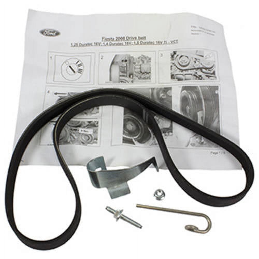 Motorcraft JK6401B Kit-Drive Belts Fits select: 2011-2013 FORD FIESTA ...