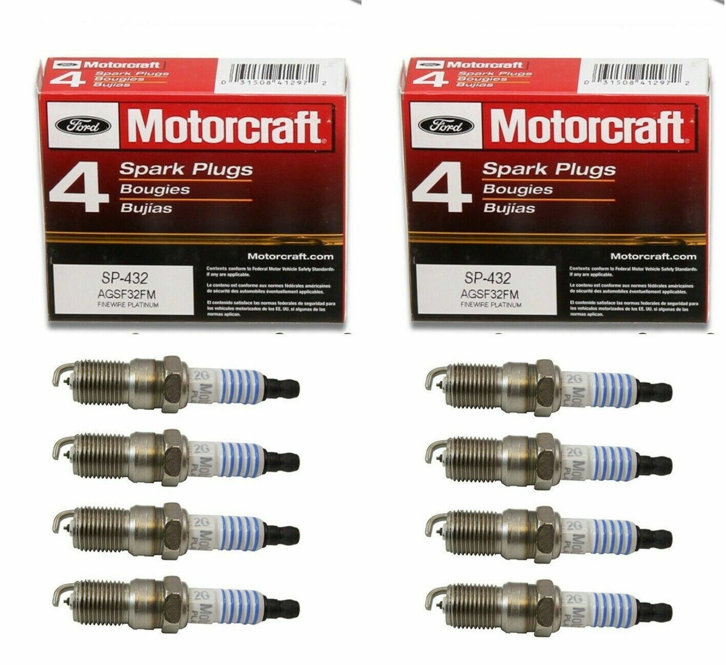 Motorcraft OE Finewire Single Platinum Spark Plug - Walmart.com