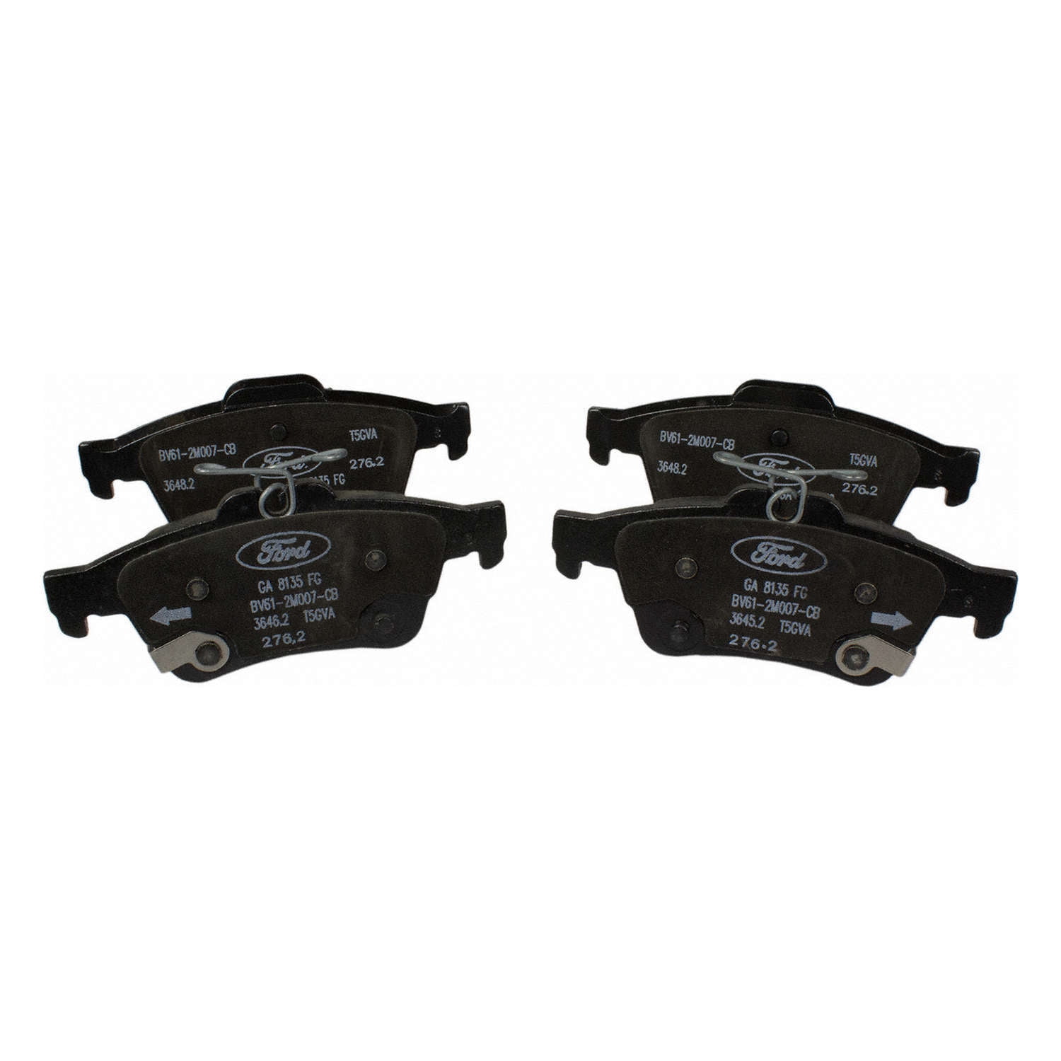 Motorcraft Replacement Brake Pad Set - Fits 2012-2018 FORD FOCUS ...