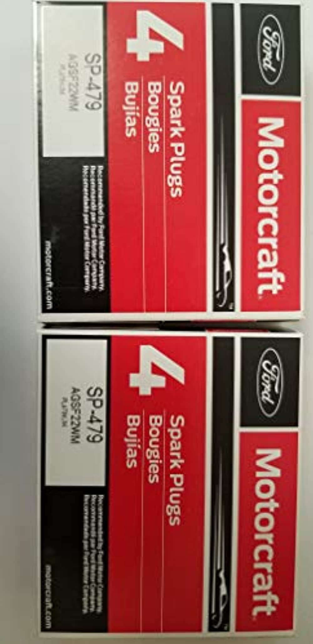 Motorcraft SP479 Spark Plug AGSF22WM - 8-PACK - Walmart.com