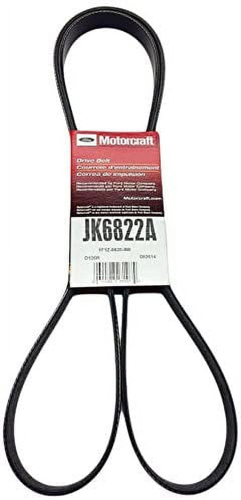 Motorcraft Serpentine Belt JK6-822-A Fits select: 2001-2005 FORD TAURUS ...