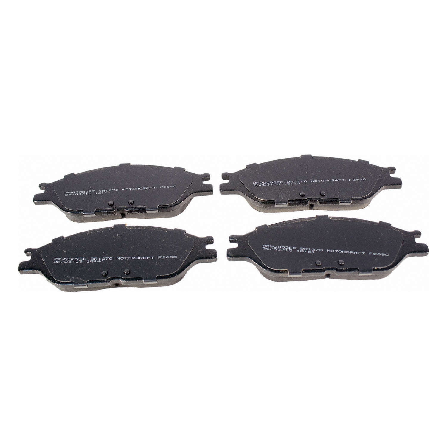 Free Shipping! Motorcraft Standard Premium Organic Brake Pad Set Fits ...