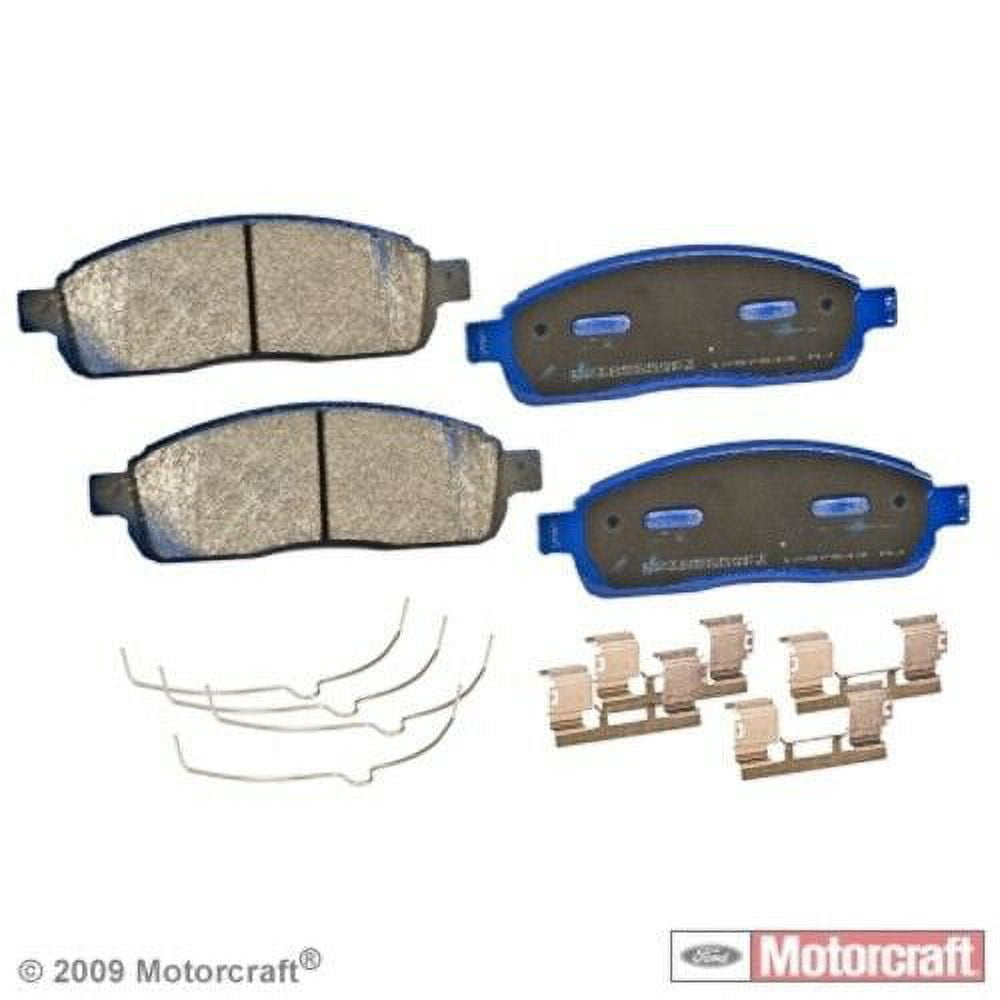 Motorcraft Super Duty Brake Pad Set, w/ Hardware and Shims Fits select ...