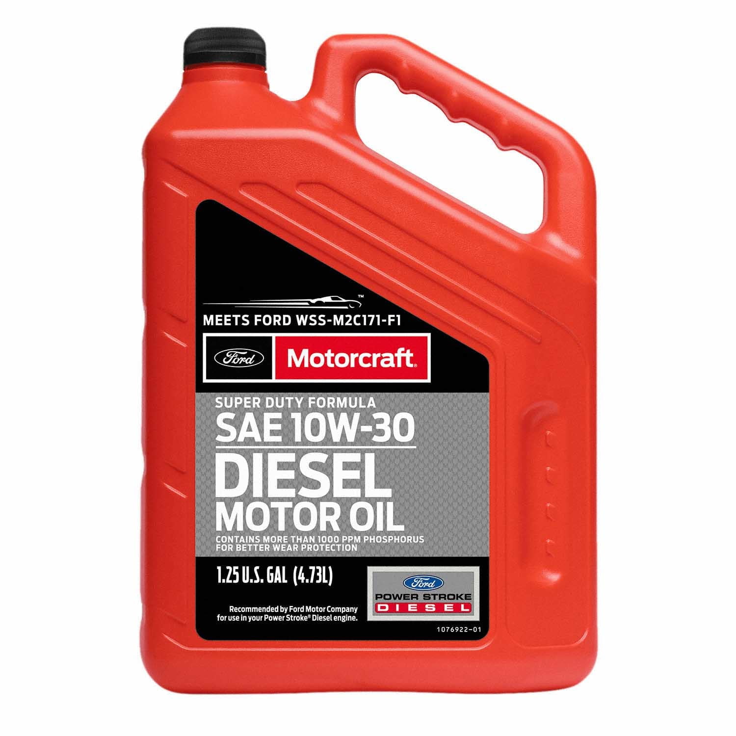 Motorcraft Super Duty Diesel Motor Oil 10W30 5-Quart Jug - Walmart.com
