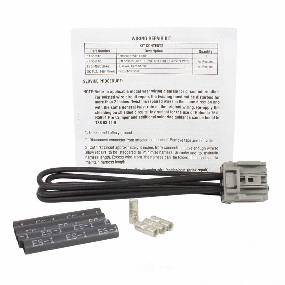 Motorcraft Voltage Inverter Connector Fits select: 2015-2023 FORD F150 ...