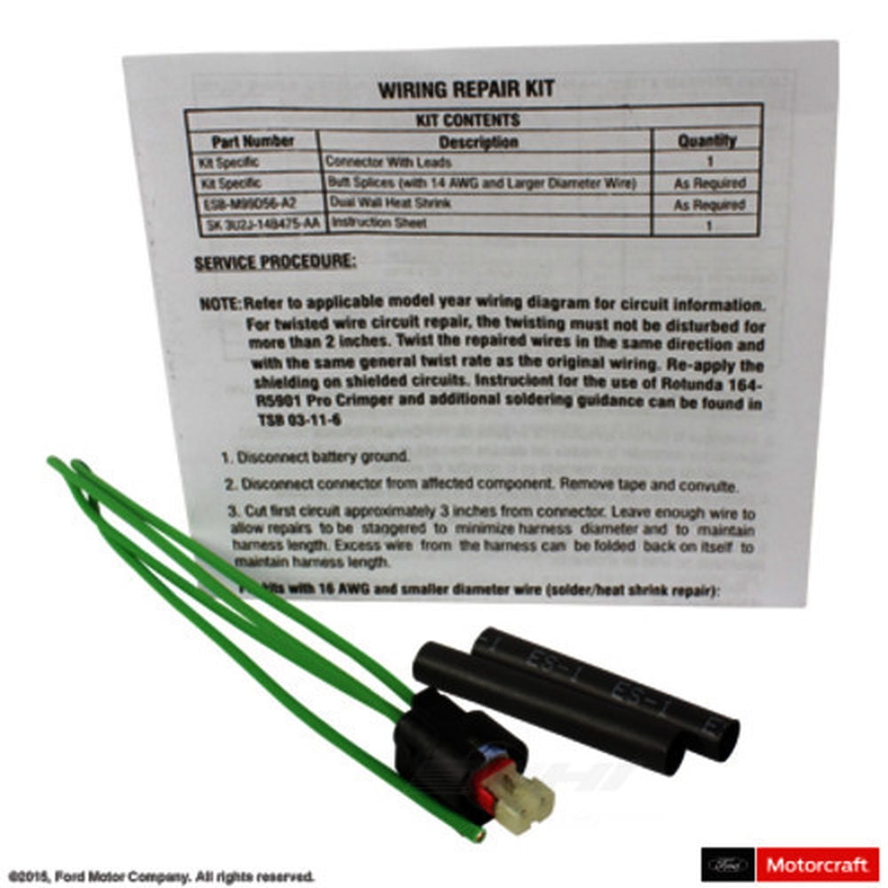 Motorcraft WPT-1250 Engine Variable Timing Solenoid Connector Fits ...