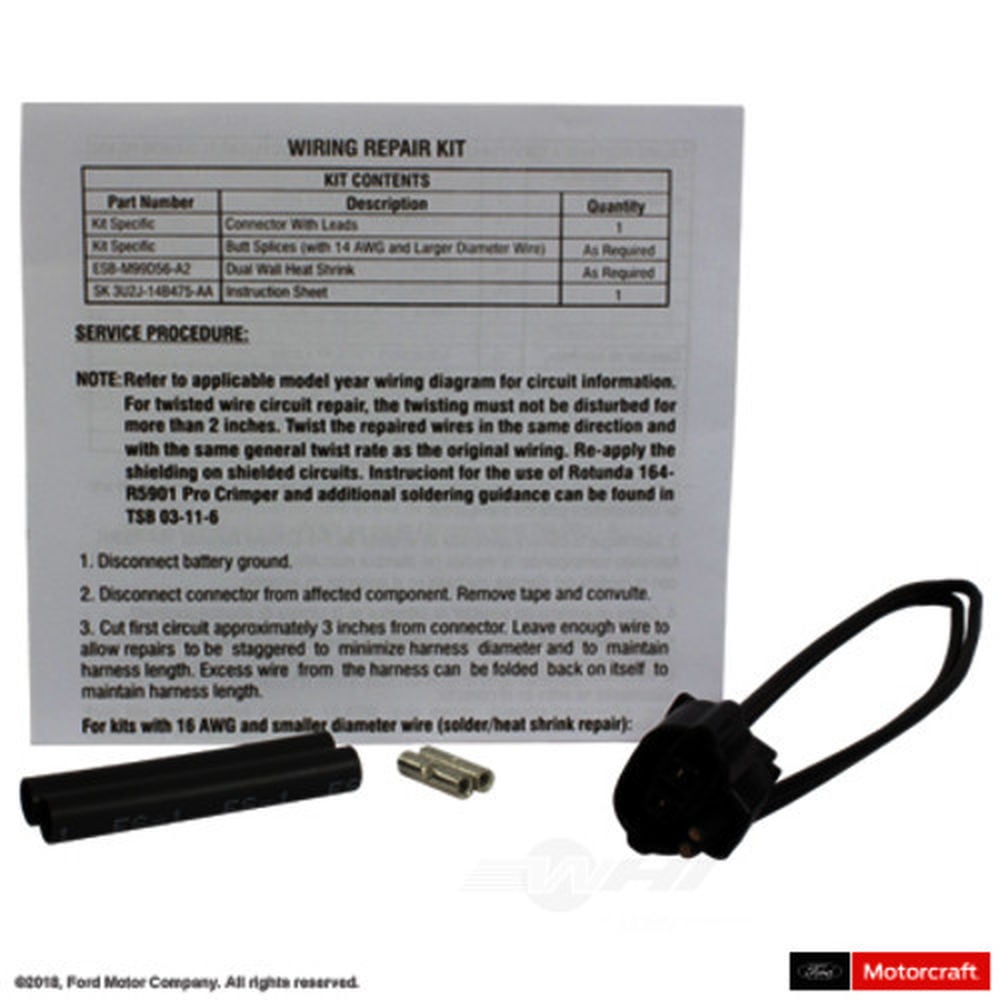 Motorcraft WPT-1269 Engine Variable Timing Solenoid Connector Fits ...