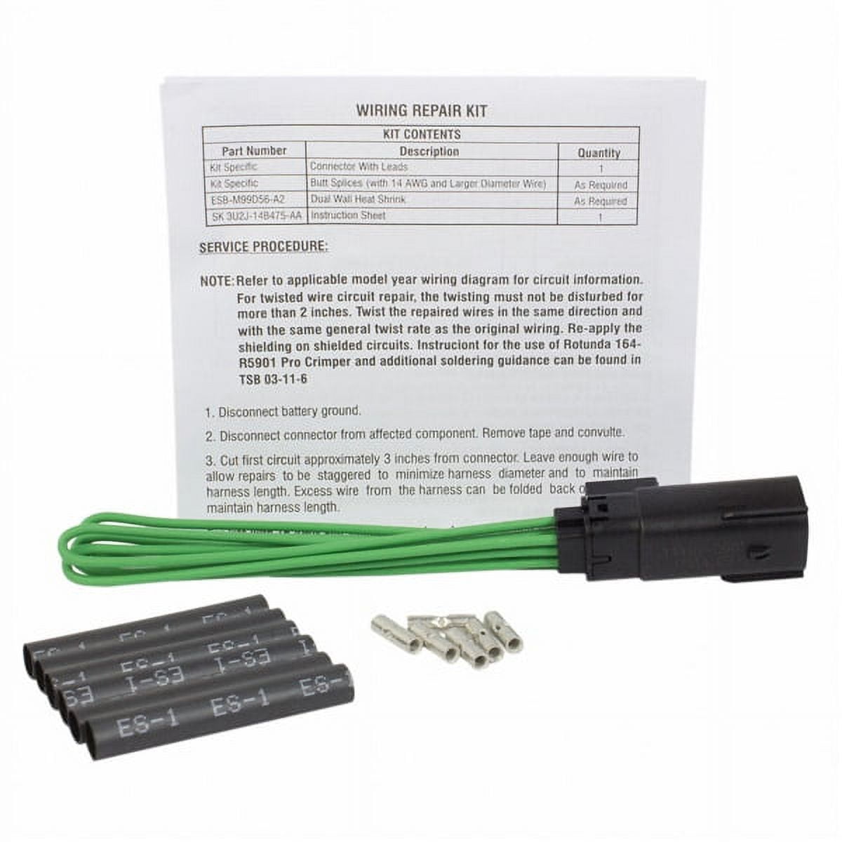 Free Shipping! Motorcraft WPT-1426 Oxygen Sensor Connector Fits 2015 ...