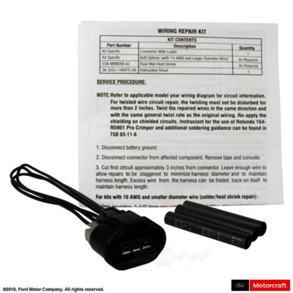 Motorcraft WPT-754 Transfer Case Shift Control Module Connector Fits ...