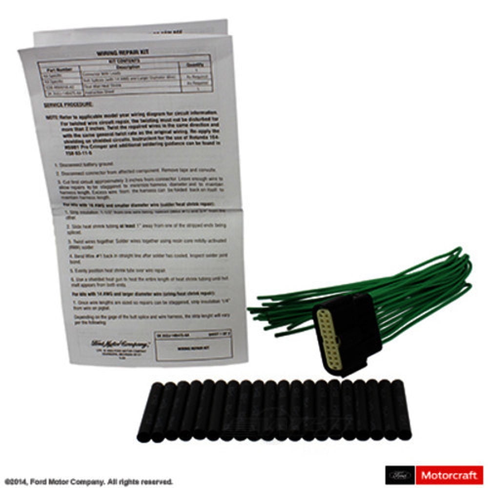 Motorcraft WPT-889 Inline Connector Fits select: 2007-2013,2018-2021 ...