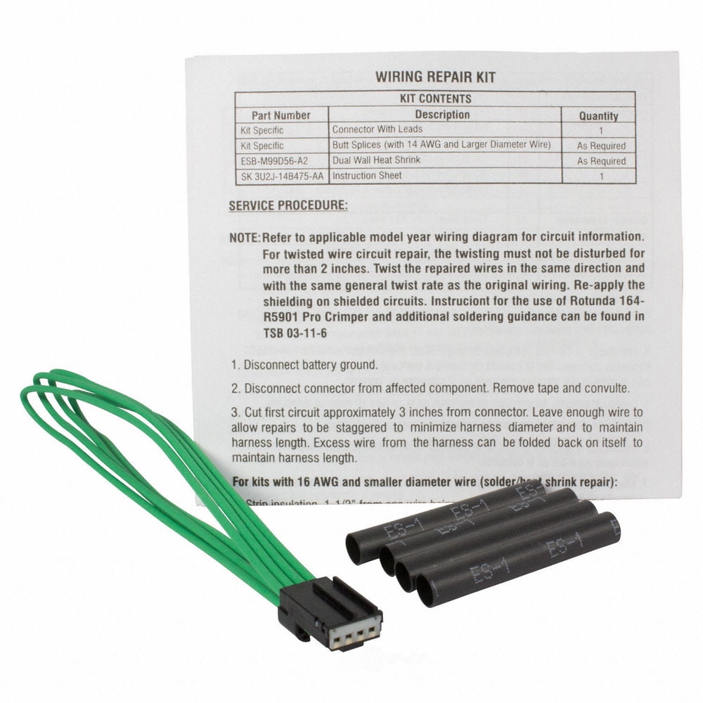 Motorcraft WPT-982 Door Lock Switch Connector Fits select: 2010-2023 ...