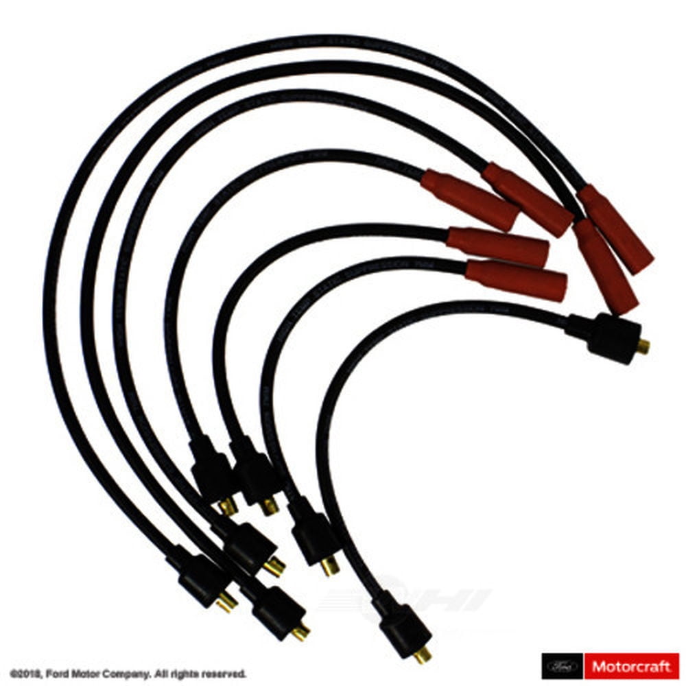 Motorcraft WR-3802-BR Spark Plug Wire Set - Ford Mustang - Walmart.com
