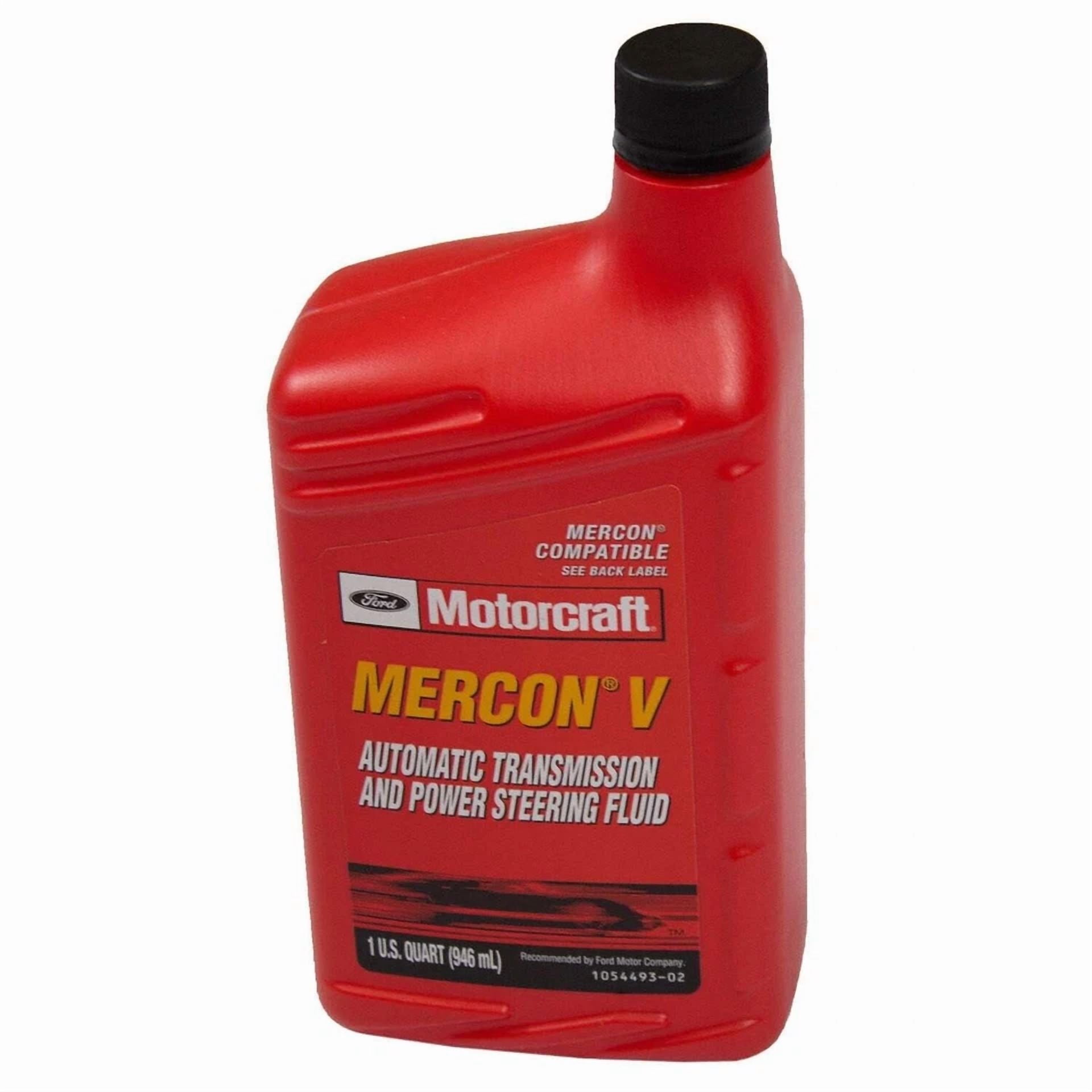 Motorcraft XT5QMC Mercon V FNR5 Automatic Trans Fluid 3 Quarts For Ford ...