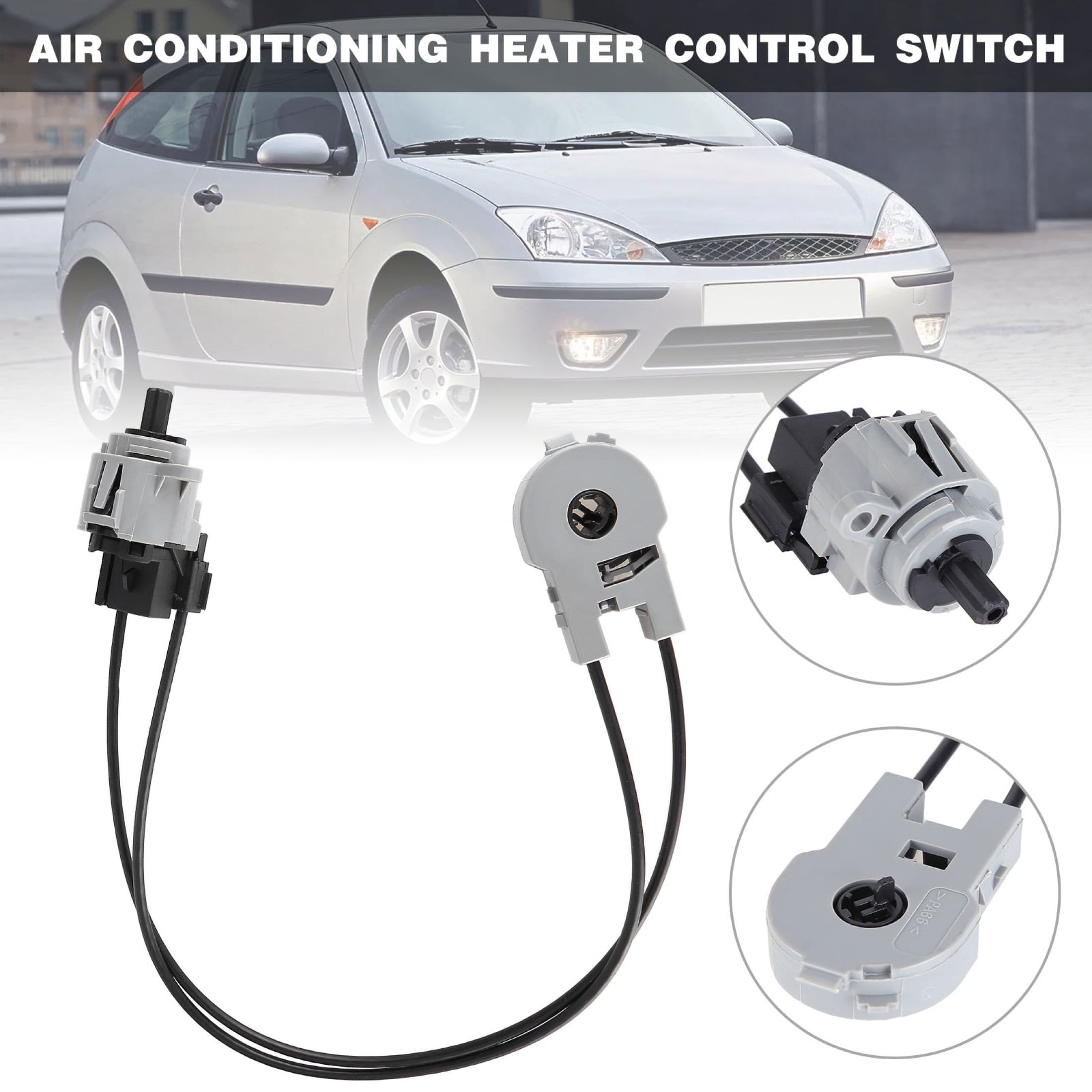 Motorcraft YH1624 A/C Heater Mode Selector Switch with Cables for Ford ...