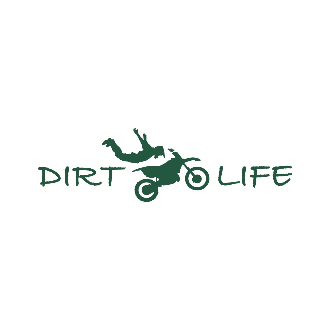 Motorcross Superman Dirt Life Sticker Decal Die Cut - Self Adhesive ...