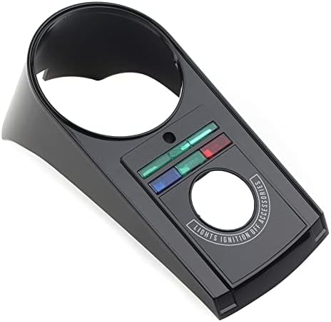 Motorcycl Black Speedometer Dash Panel Speedo Cover Housing Kit for ...