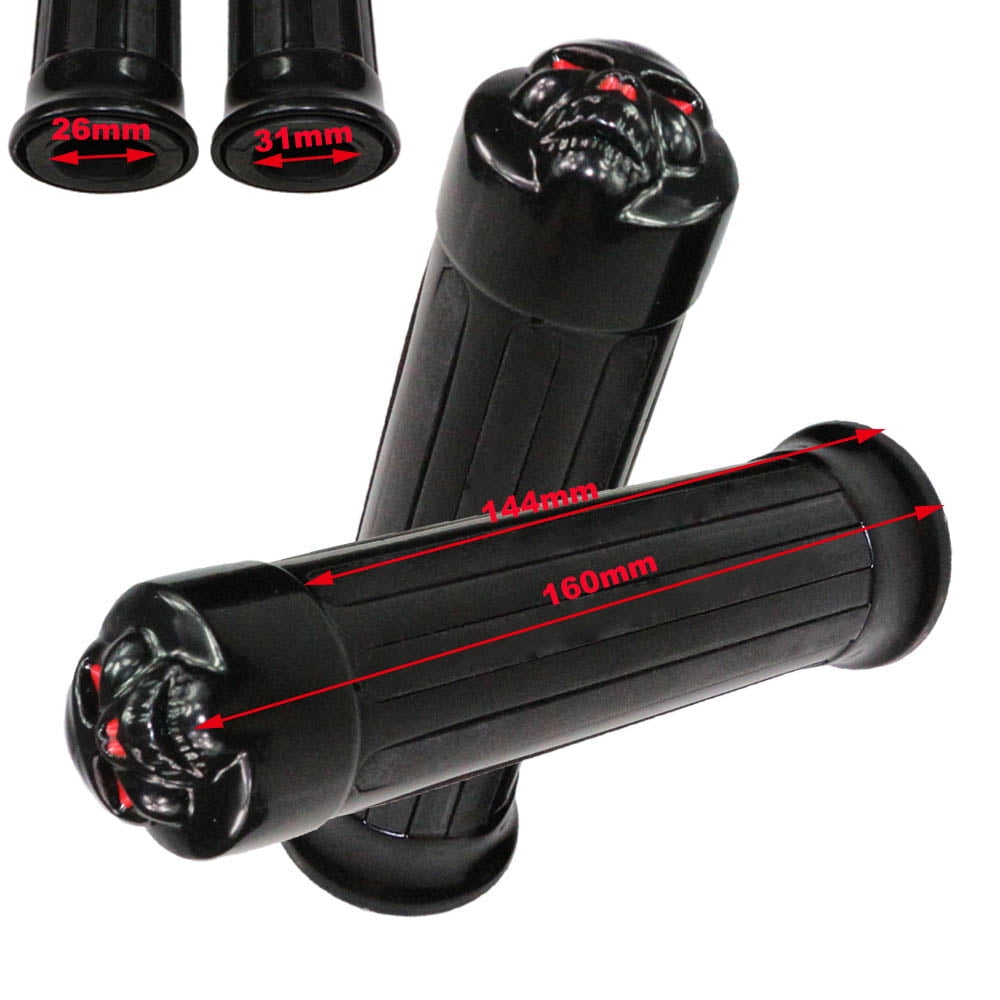 Motorcycle 1" Hand Grips Handle Bar For Kawasaki Vulcan 800 1500 1600 ...