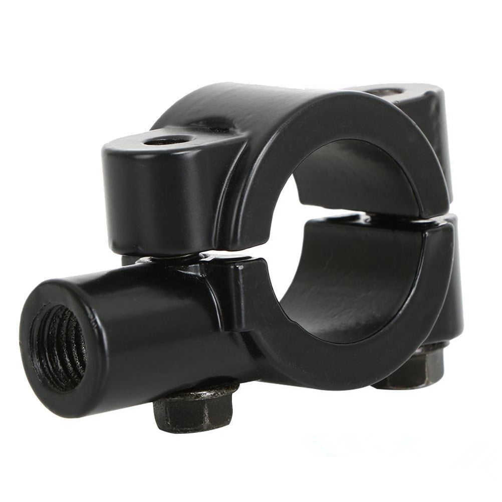 Motorcycle 10mm 7/ 8 Handlebar Mirror Mount 2pcs Clamp Mirror Holder ...