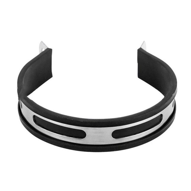 "Motorcycle 11cm Exhaust Pipe Fixed Hanging Ring / Circular Carbon ...