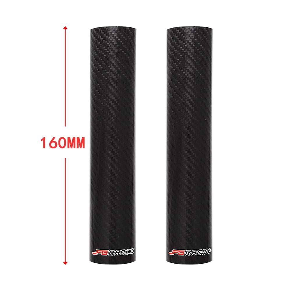 Motorcycle 140-260MM Carbon Fiber Adjustable Front Fork Shock Guard ...