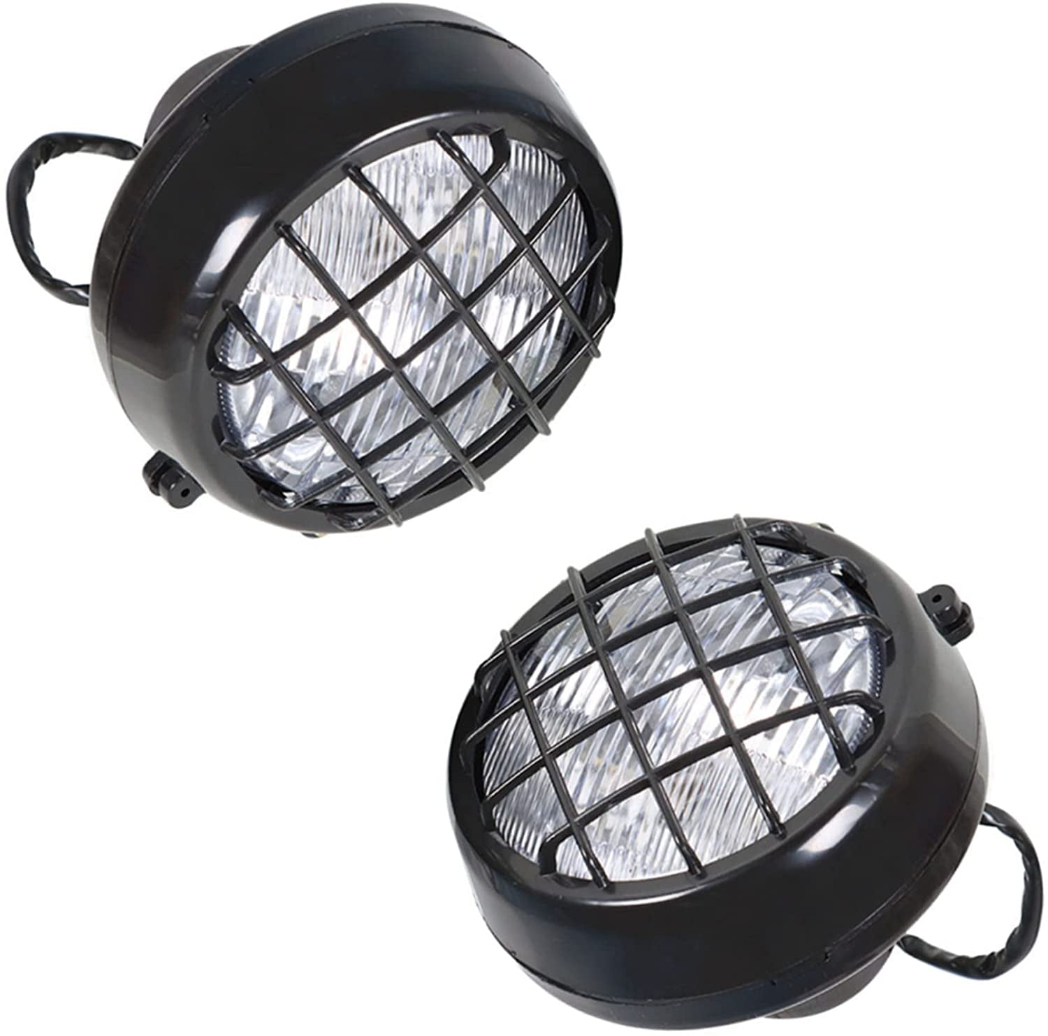 Motorcycle 2 x LED Headlights Assembly Replacement for Yamaha Banshee ...