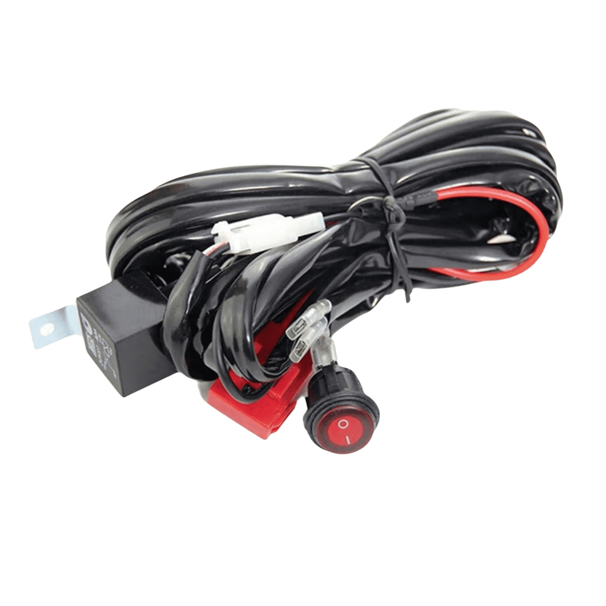 Motorcycle 300W LED Light Bar Wire Harness 12V 40A Waterproof on/Off ...