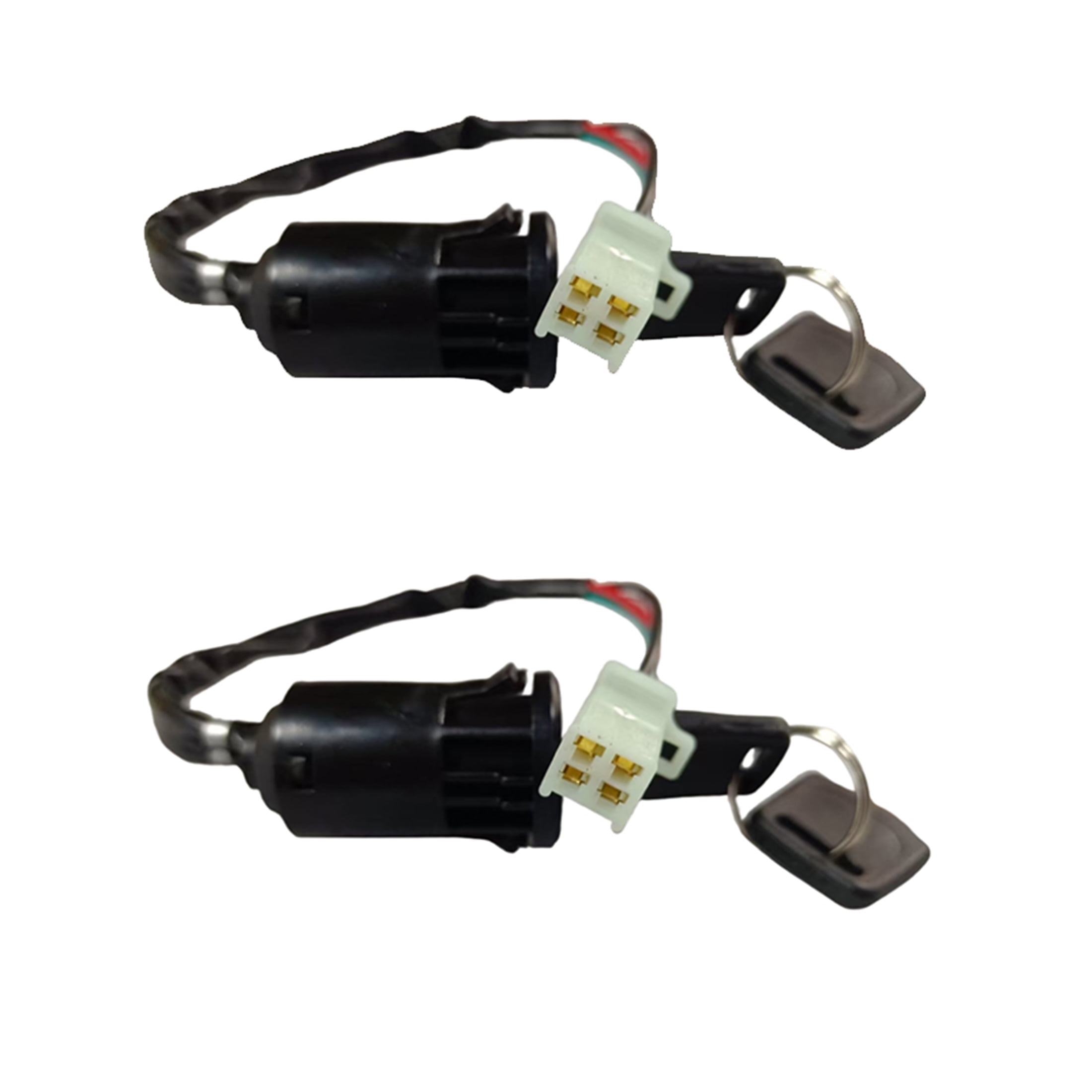 Motorcycle 4 Wires Ignition Switch with wire ignition switch, key start ...