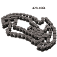 Motorcycle 428 Chain 104L/106L/108L/122L/140L/168L Links Fit for 50cc ...