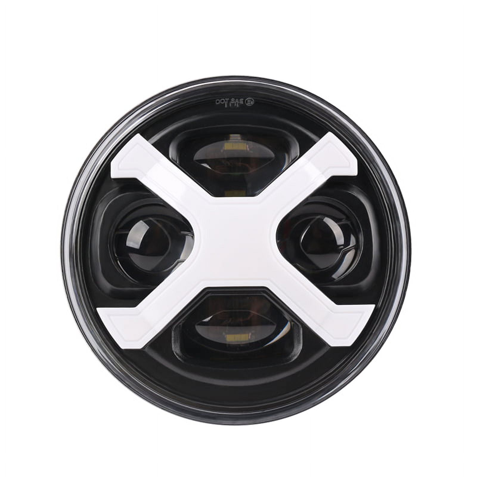 Motorcycle 5.75 Inch Round Led Headlight 40W 5-3/4Inch Headlight for ...