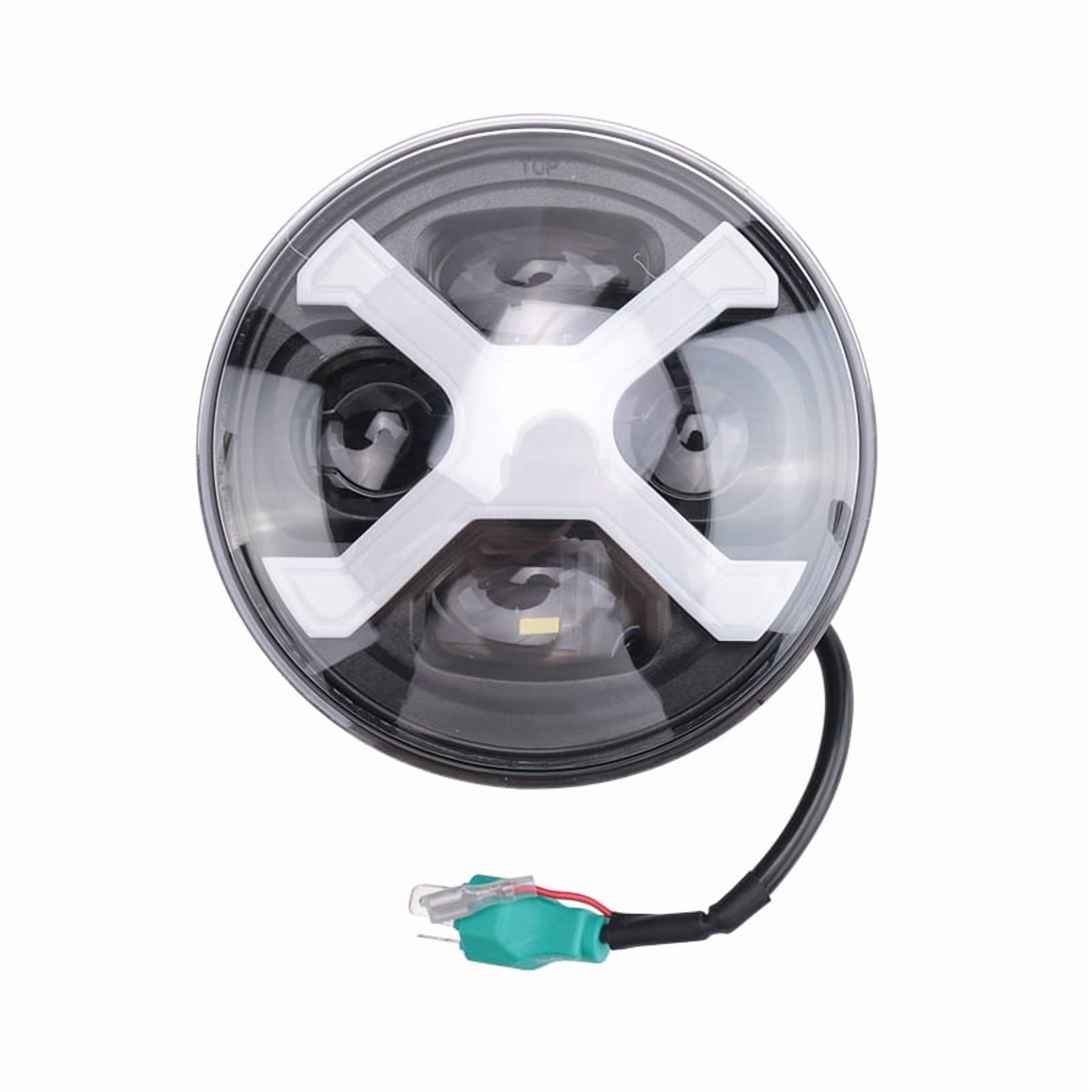 Motorcycle 5.75 Inch Round Led Headlight 40W 5-3/4Inch Headlight for ...