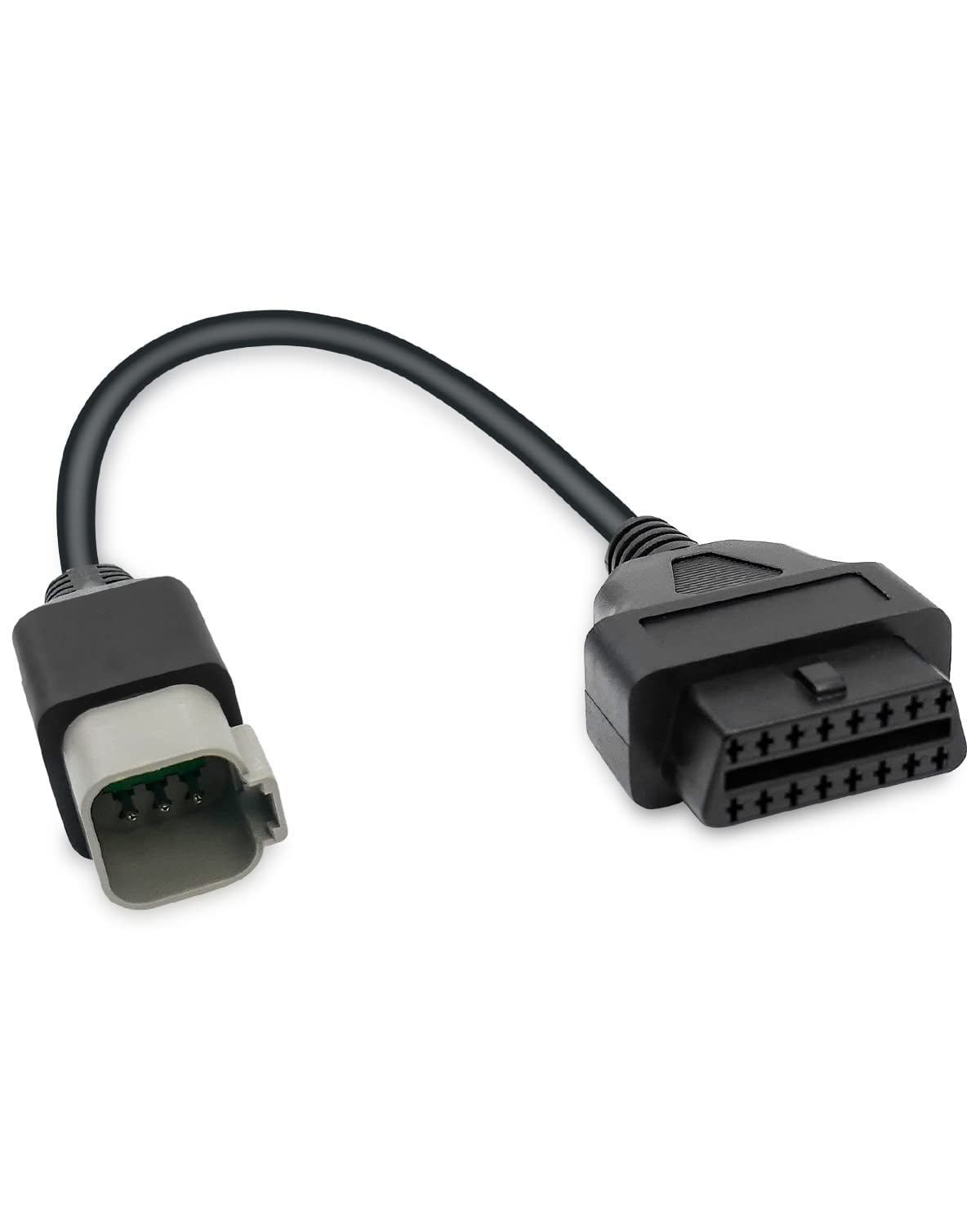 Motorcycle 6 Pin OBD Diagnostic Cable Adapter, CAN OBD2 OBDII Diagnostic Tool Fit for BRP Moto ...