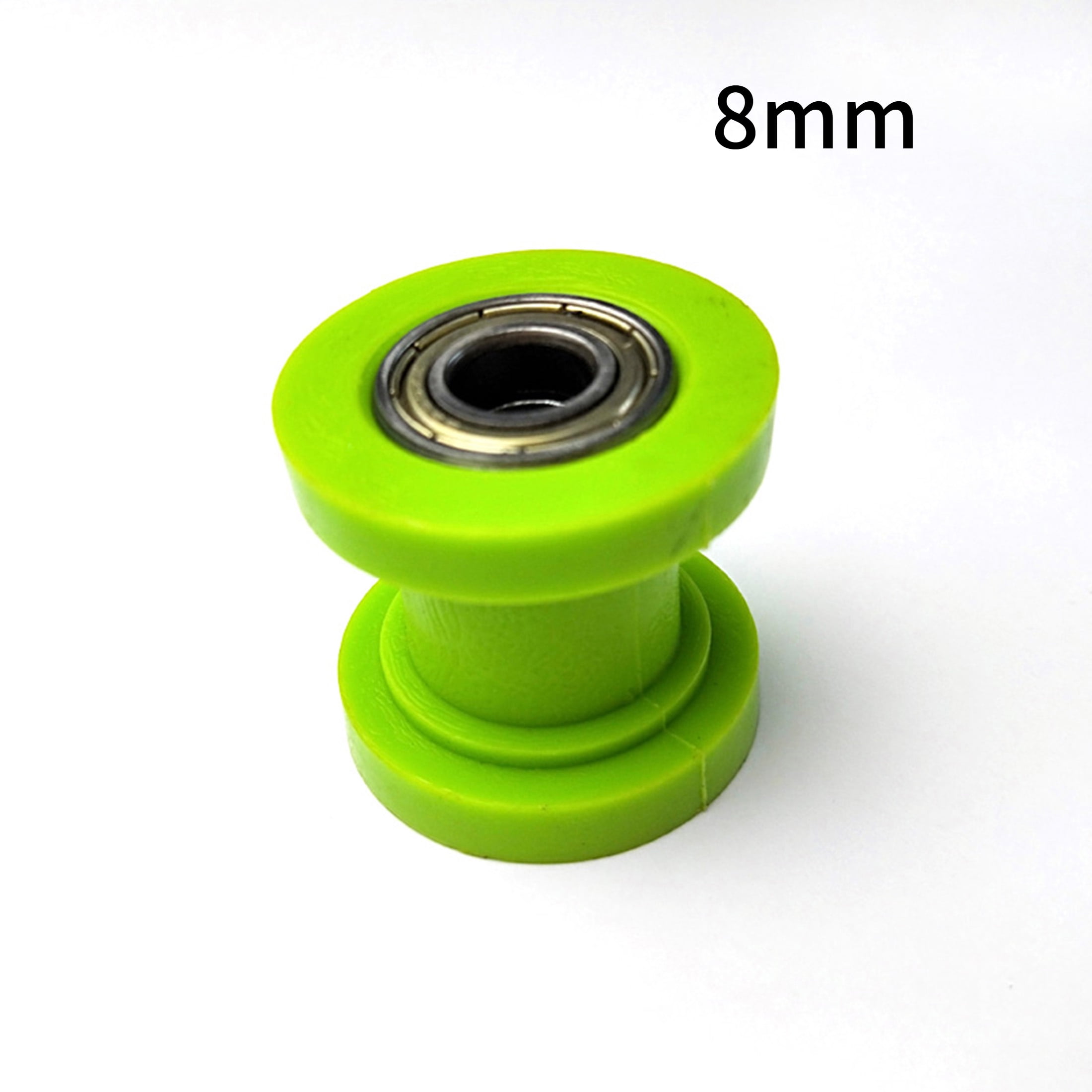 Motorcycle 8/10mm Drive Chain Roller Pulley Wheel Slider Tensioner ...