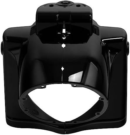Motorcycle ABS Plastic 7" Round Headlight Cover Nacelle Cover For ...