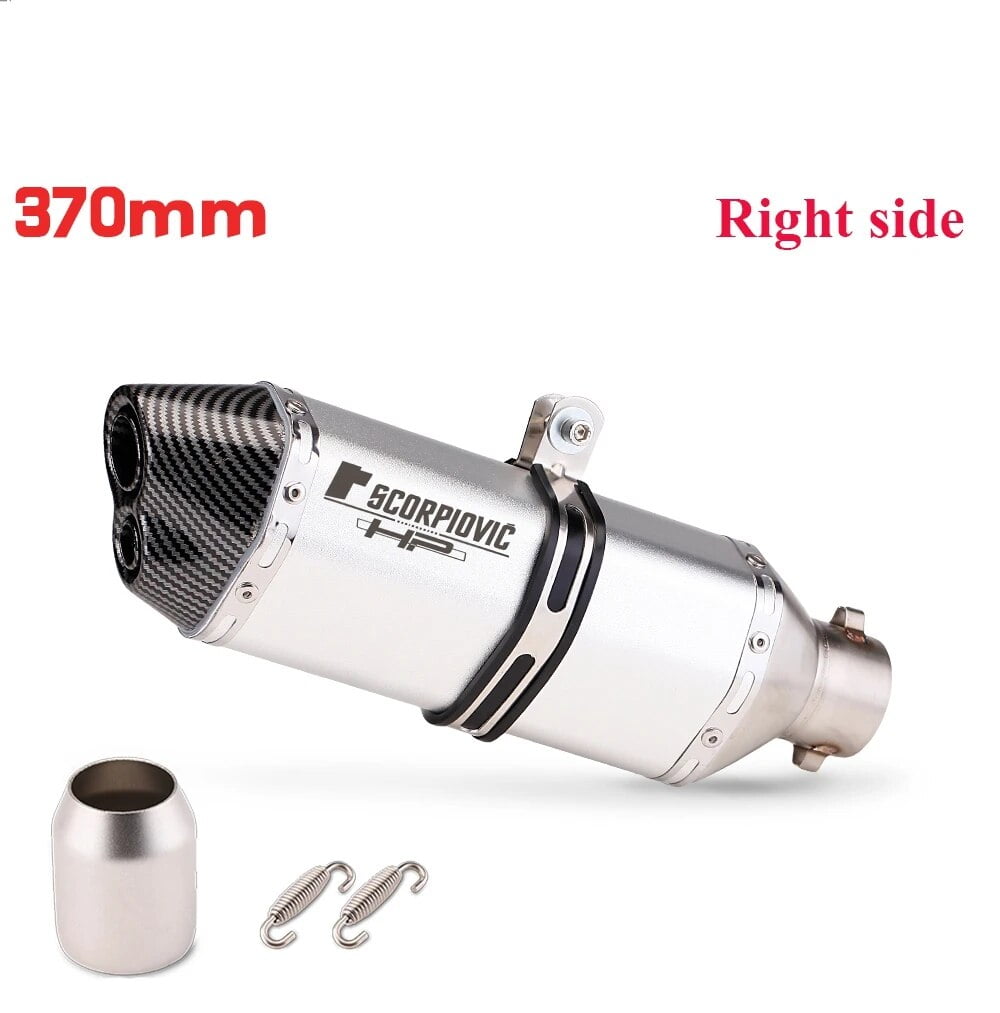 Motorcycle AK Exhaust Pipe Muffler slip on For Nmax Tmax FZ1 R6 R15 R3 ...