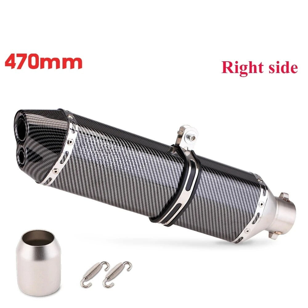 Motorcycle AK Exhaust Pipe Muffler slip on For Nmax Tmax FZ1 R6 R15 R3 ...