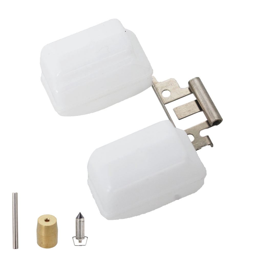 Motorcycle ATV Carburetor Float with Valve Pin Needle Seat Set Fit for ...
